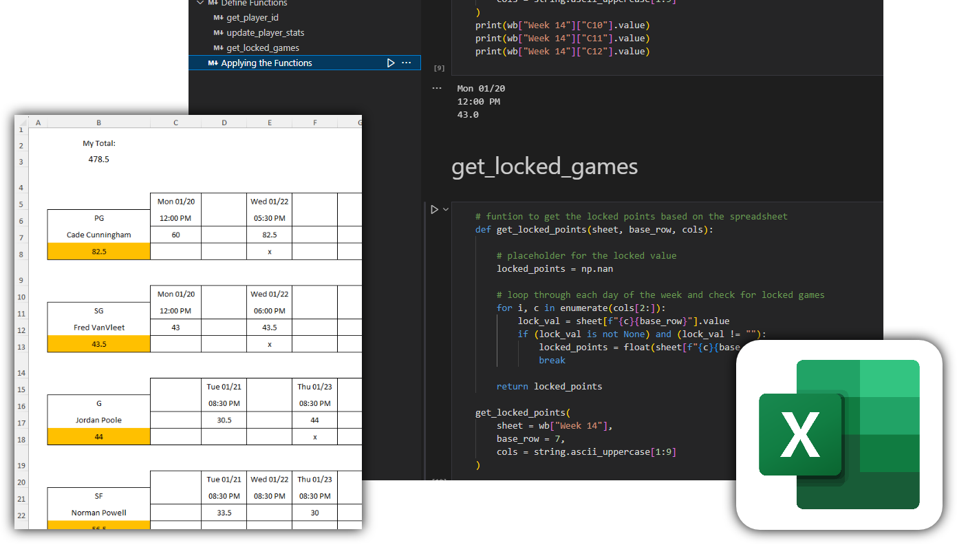 Managing the Lock-in Spreadsheet - Welcome
